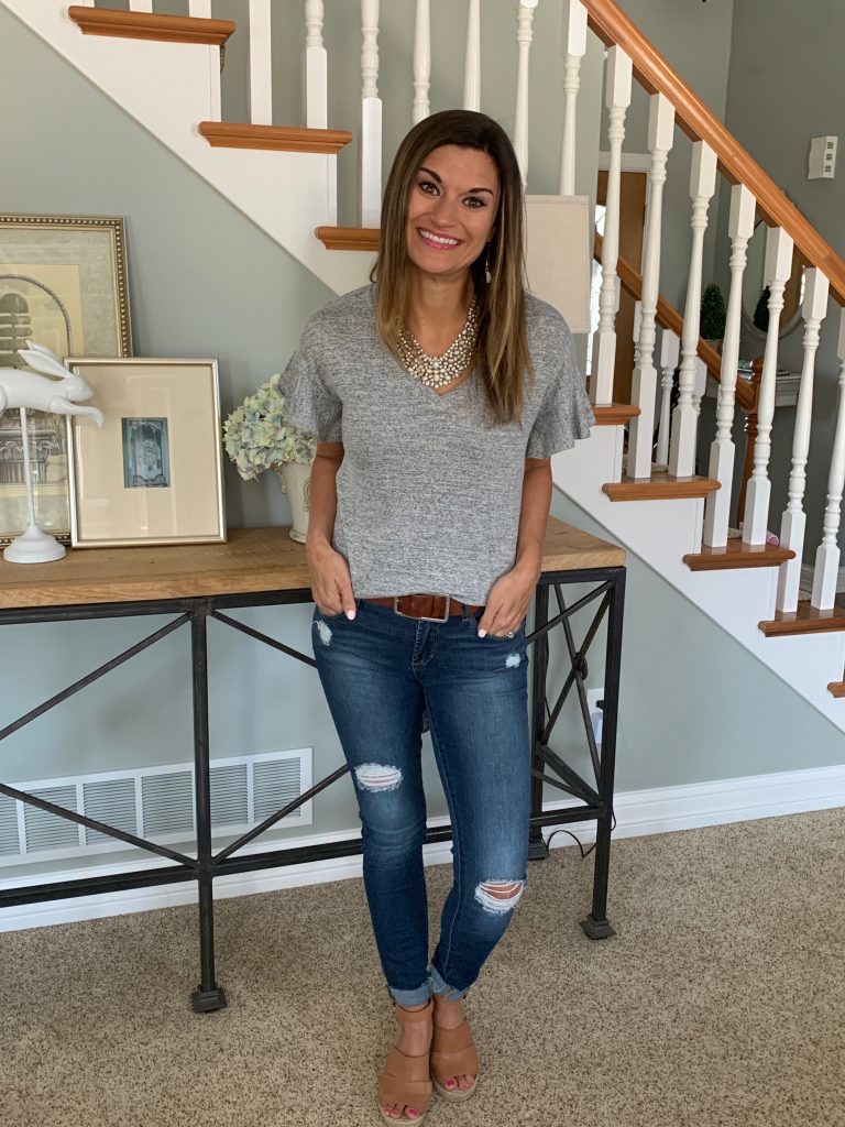How to Wear One Grey Top Twelve Ways – Just Posted