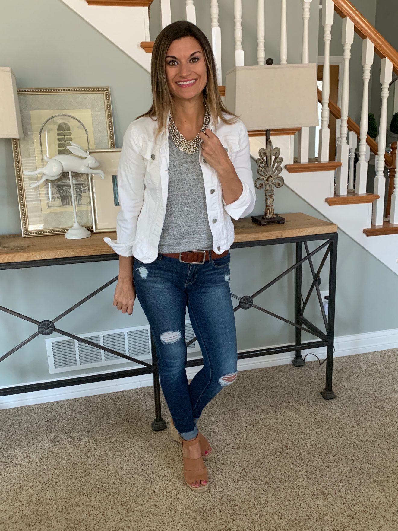 How to Wear One Grey Top Twelve Ways – Just Posted