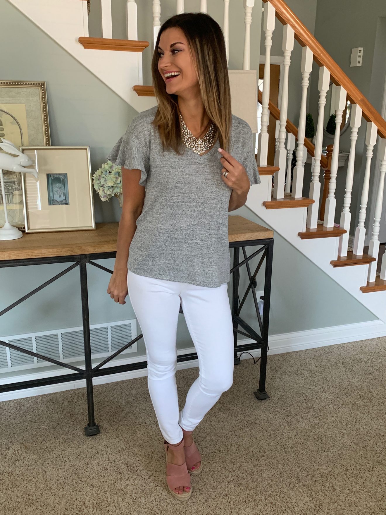 How to Wear One Grey Top Twelve Ways – Just Posted