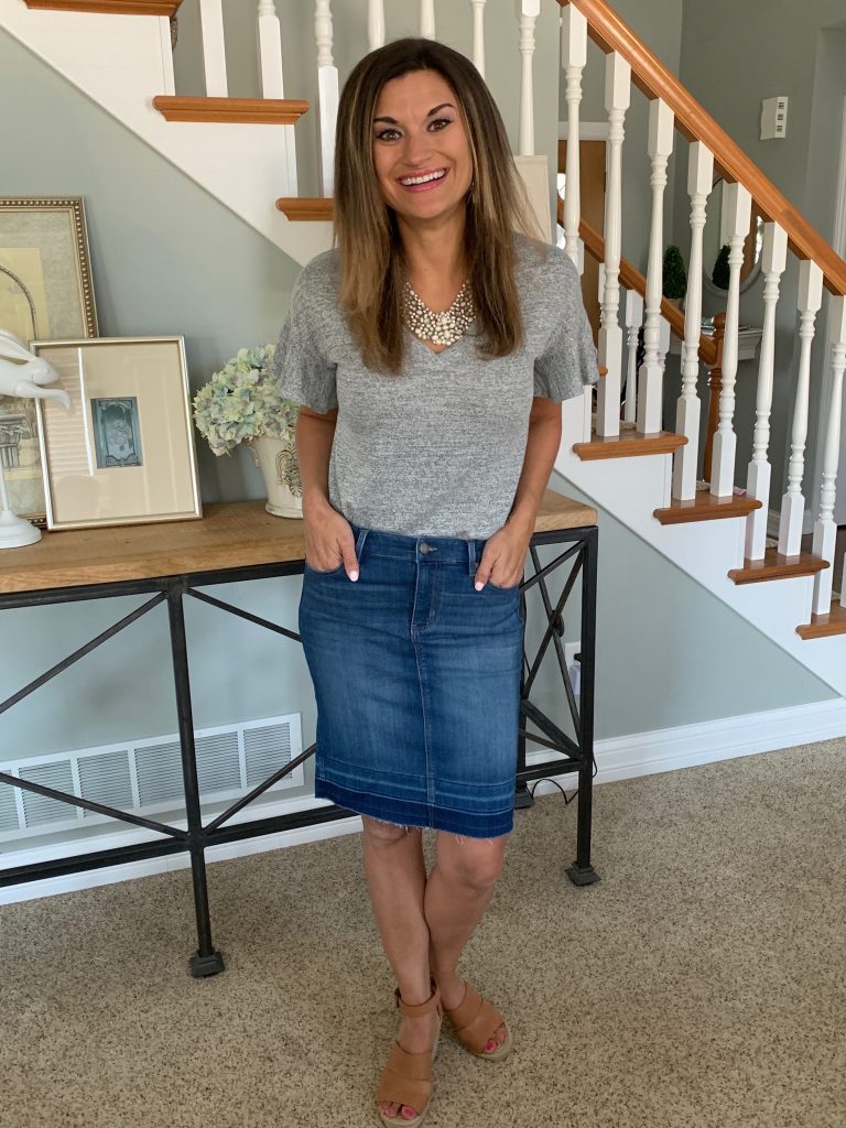 How to Wear One Grey Top Twelve Ways – Just Posted