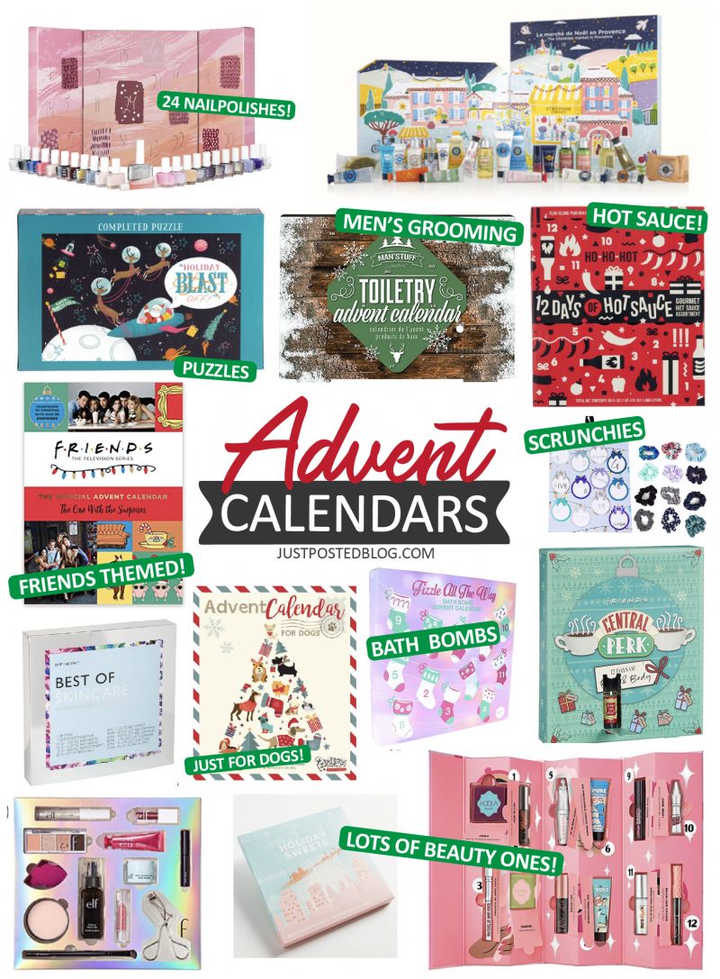 Advent Calendars for 2020 – Just Posted