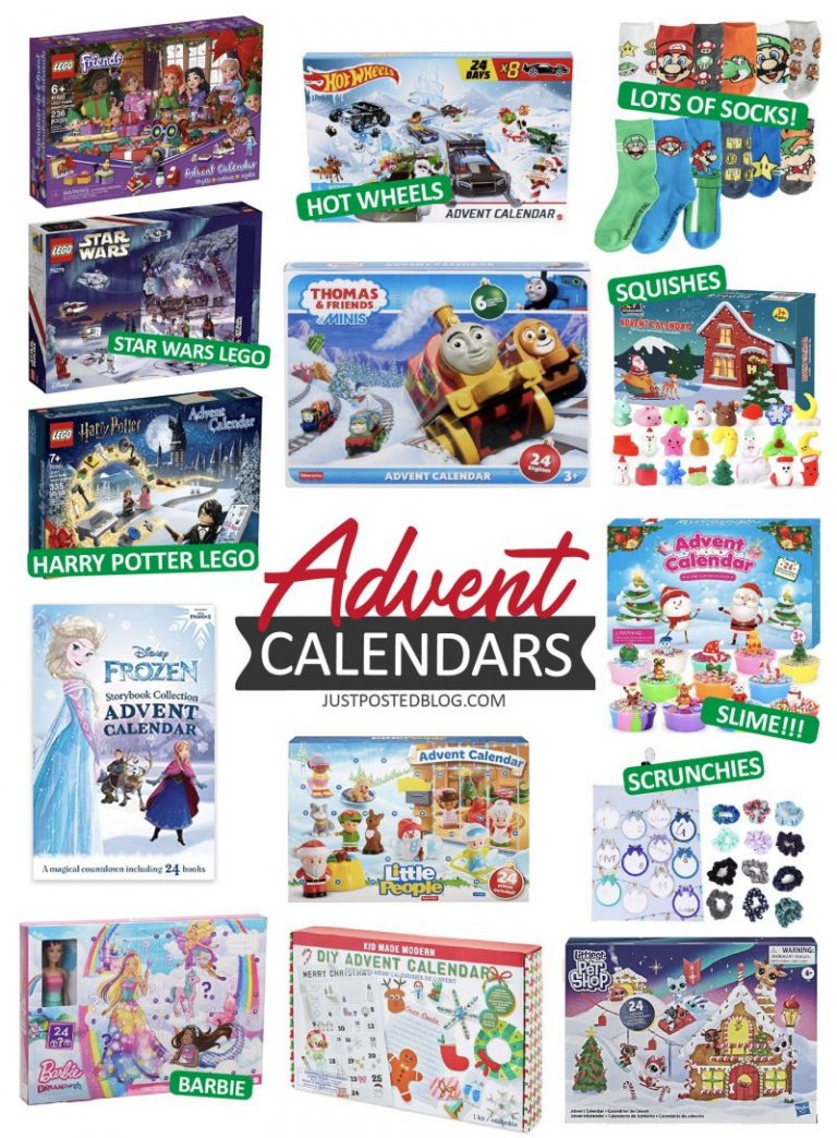 Advent Calendars for 2020 – Just Posted