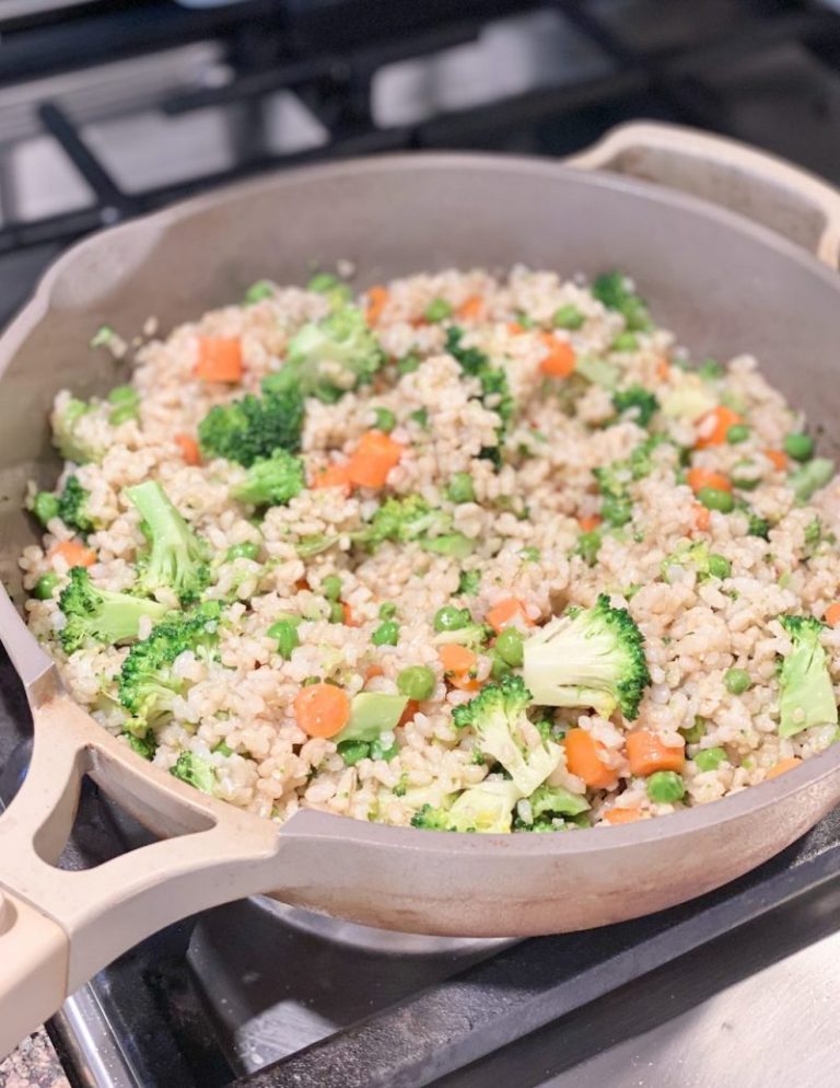 One Pan Meal – Skillet Rice – Just Posted