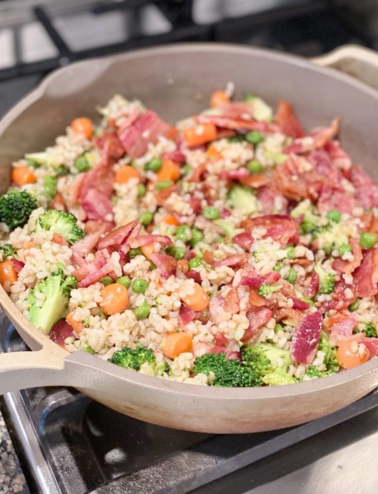 One Pan Meal – Skillet Rice – Just Posted