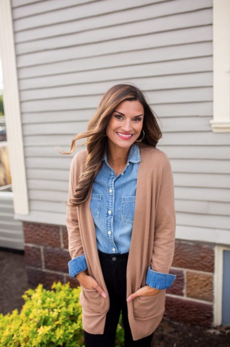 5 Ways to Style a Tan Cardigan – Just Posted