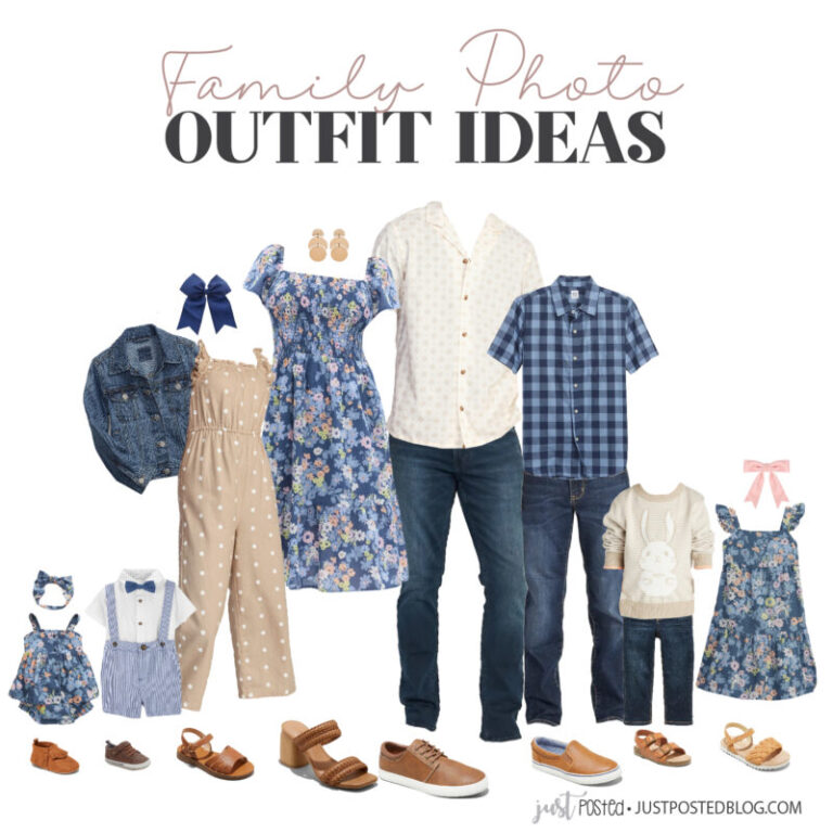 What to Wear for Spring Family Photos or Easter – Just Posted