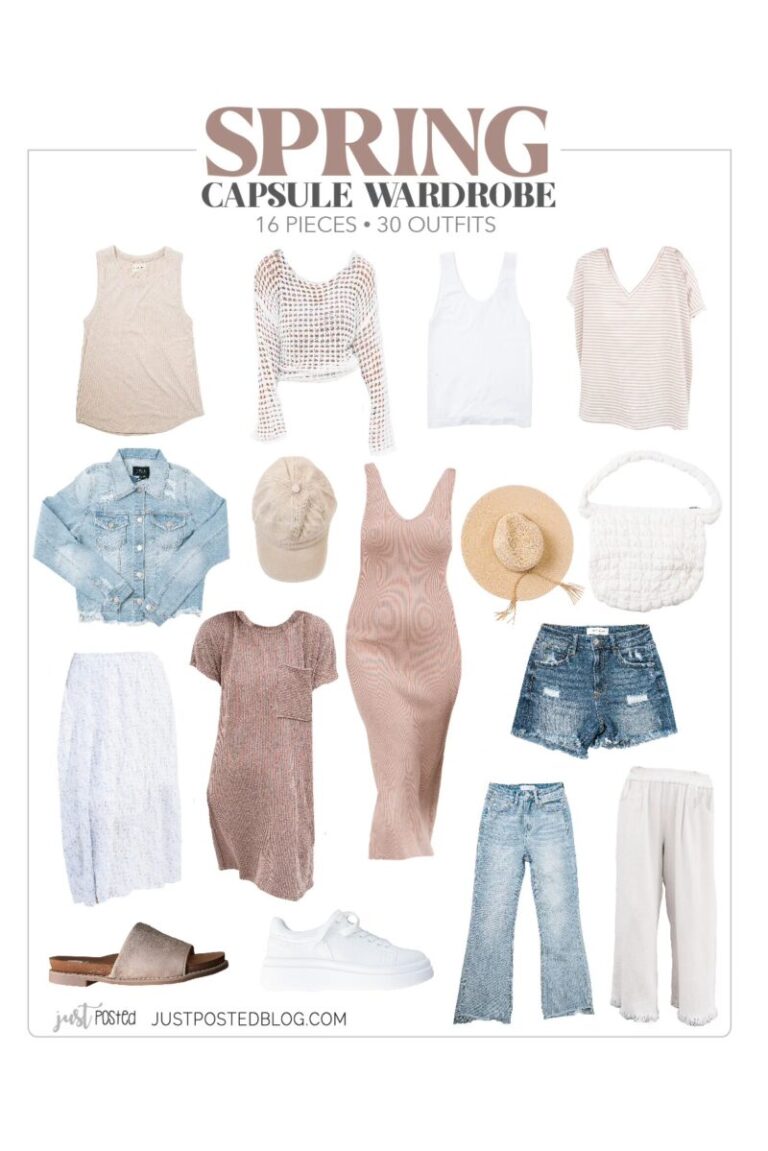 Spring Capsule Wardrobe – Just Posted